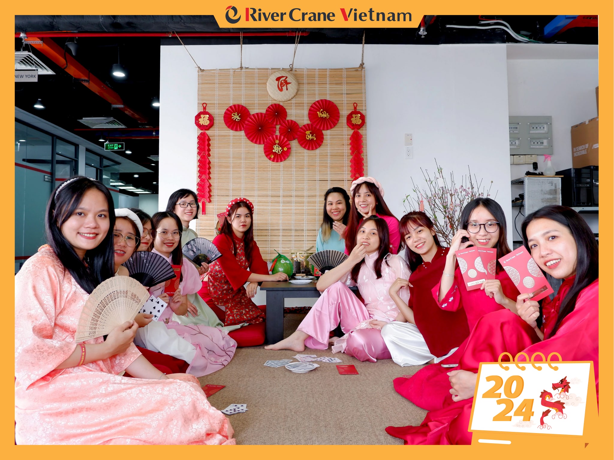 BỮA TRƯA NGÀY CUỐI NĂM NHÀ RIVERCRANE VIỆT NAM - Rivercrane