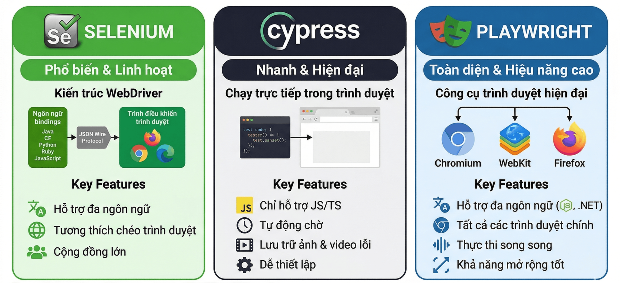 Playwright là gì? Giải pháp test automation giảm flaky test